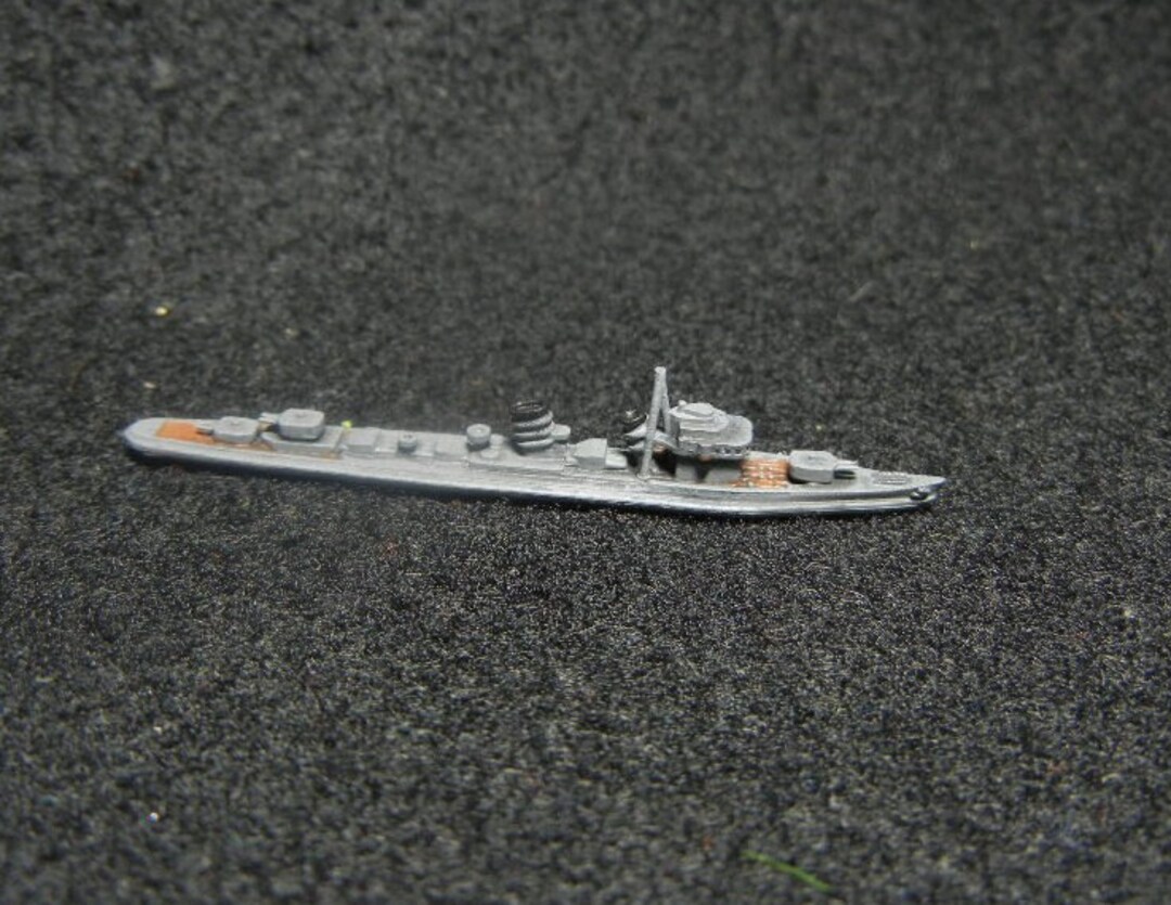 Painted 1/2400 Japanese IJN Fubuki Class Destroyer - Etsy