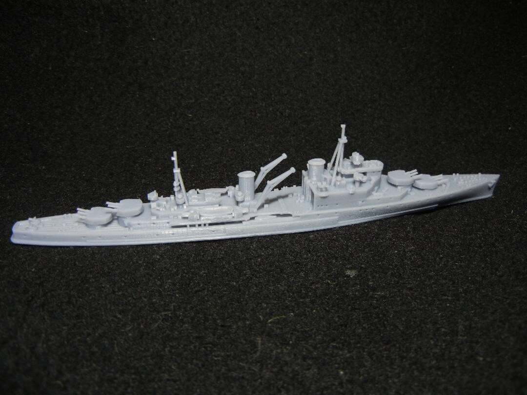 Unpainted 1/600 British HMS Fiji Light Cruiser 3d Resin Printed - Etsy