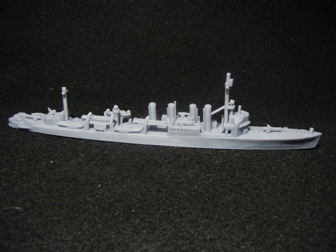 Unpainted 1/600 US Destroyer USS Ward, Ship That Fired the First Shot ...