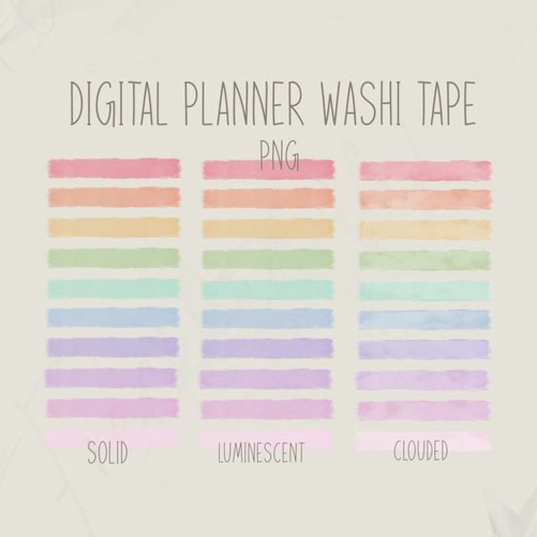 Watercolor Washi - Etsy