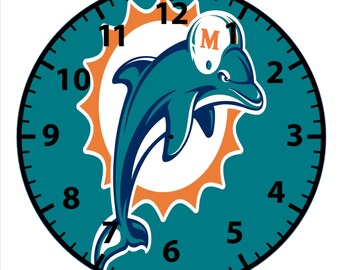 Dolphins Wall Clock - Etsy