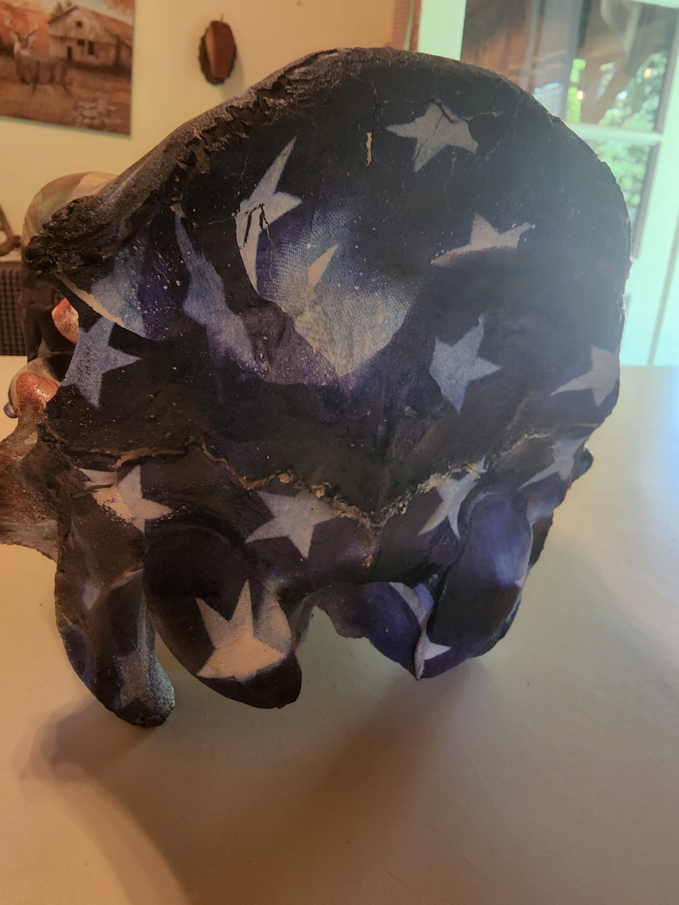 Steer- American Flag Hydro-dipped - Etsy
