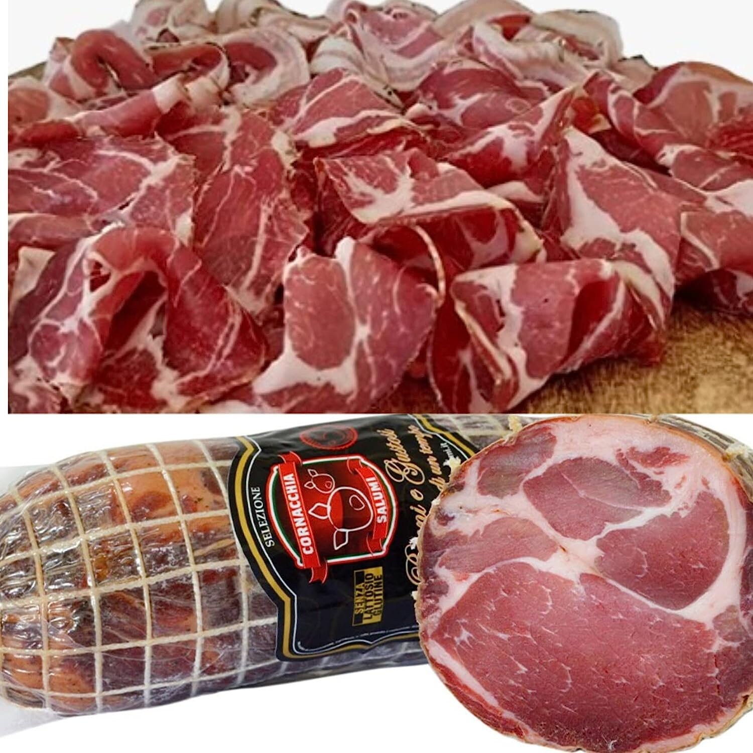 Salami Capocollo or Coppa Gluten Free Lactose Free Altamurana Recipe ...