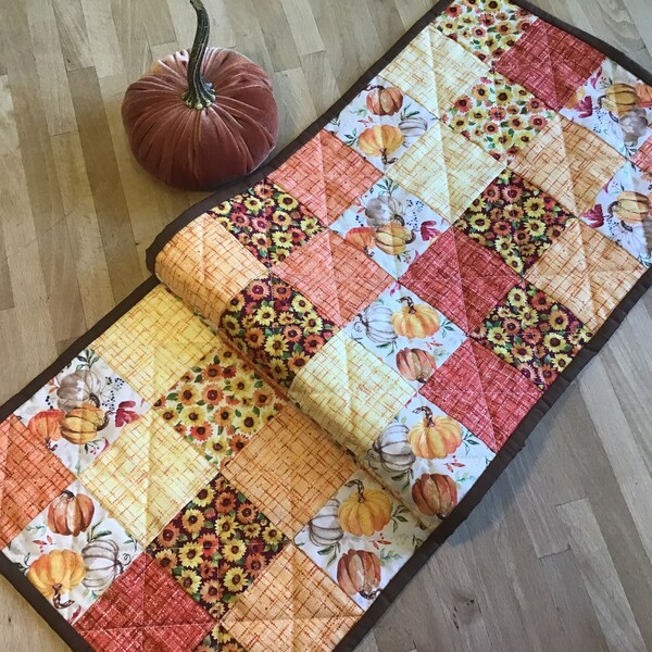 Fall Table Runner - Etsy