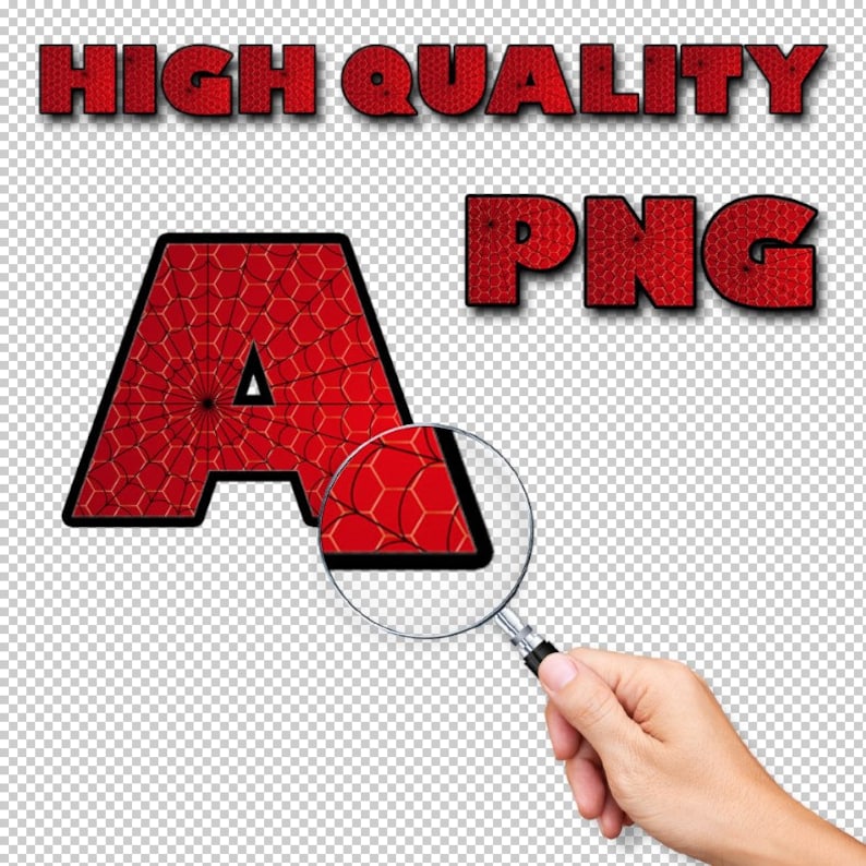 Spider Font | PNG | SVG | Instant Download | Spider Font Png | Spider ...