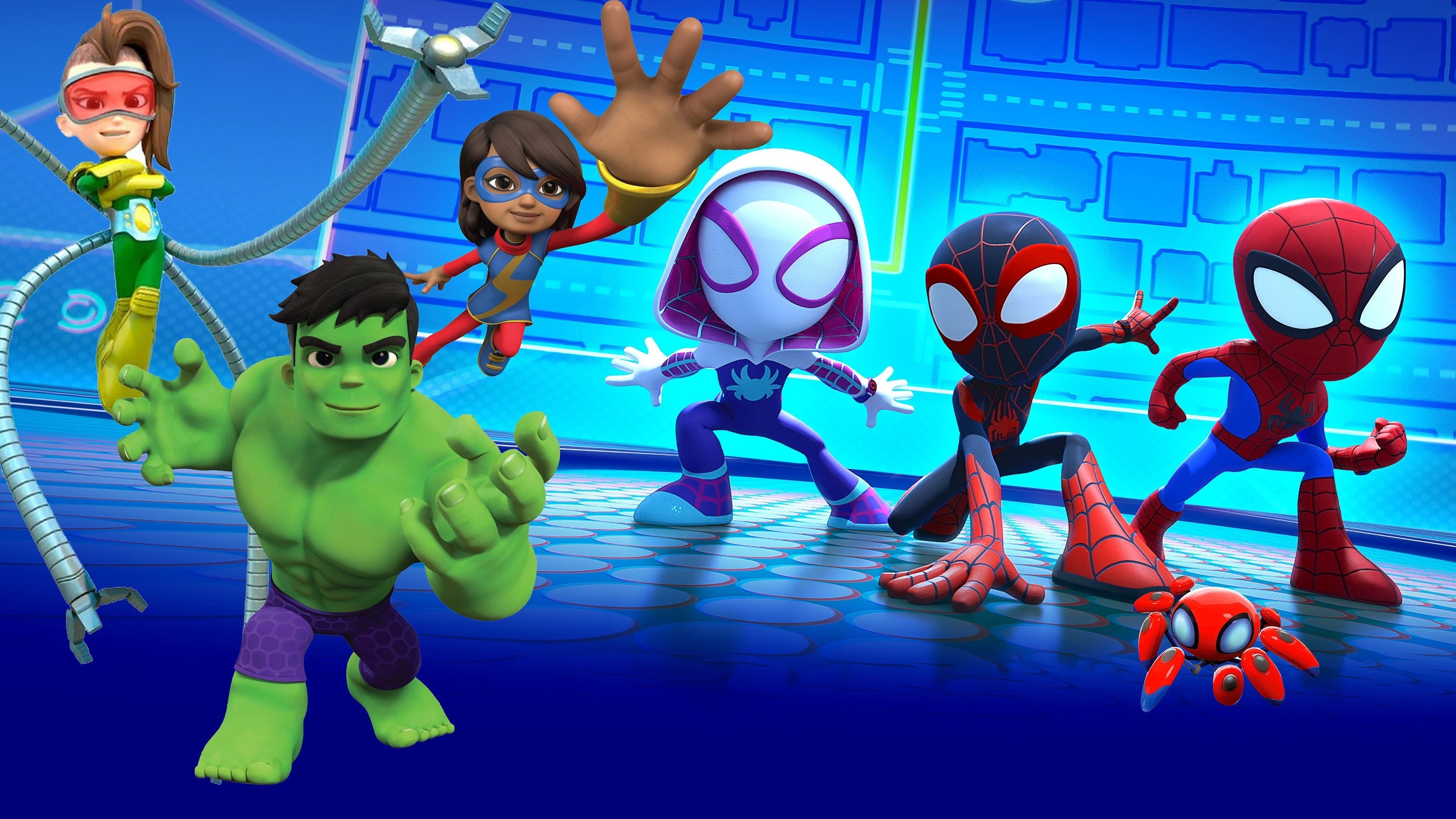 Spidey and Friends Digital Images - Instant Download - Etsy