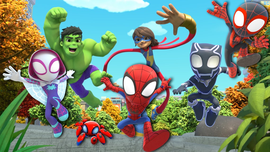 Spidey and Friends Digital Images - Etsy