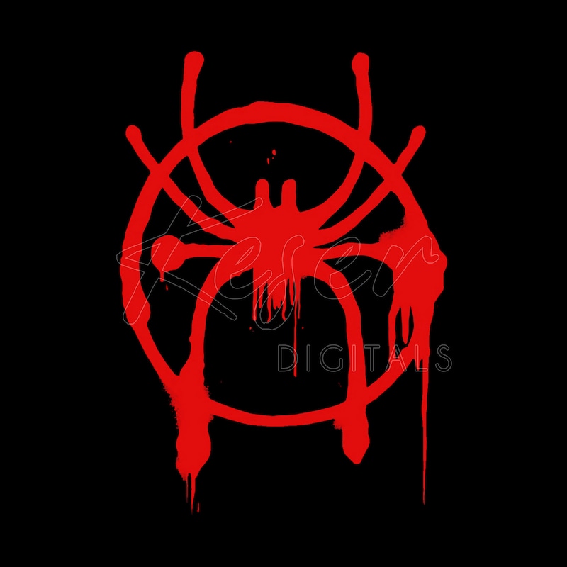 Miles morales logo - Etsy México