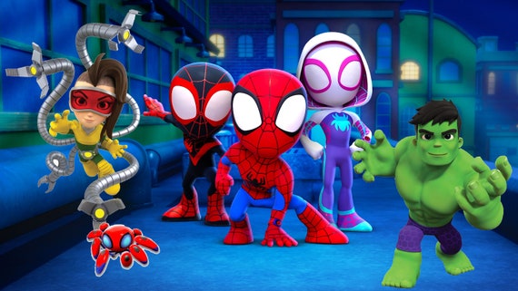 Spidey and Friends Digital Images - Etsy