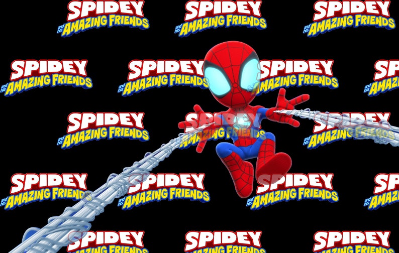 Spidey and Friends Digital PNG Images - Etsy