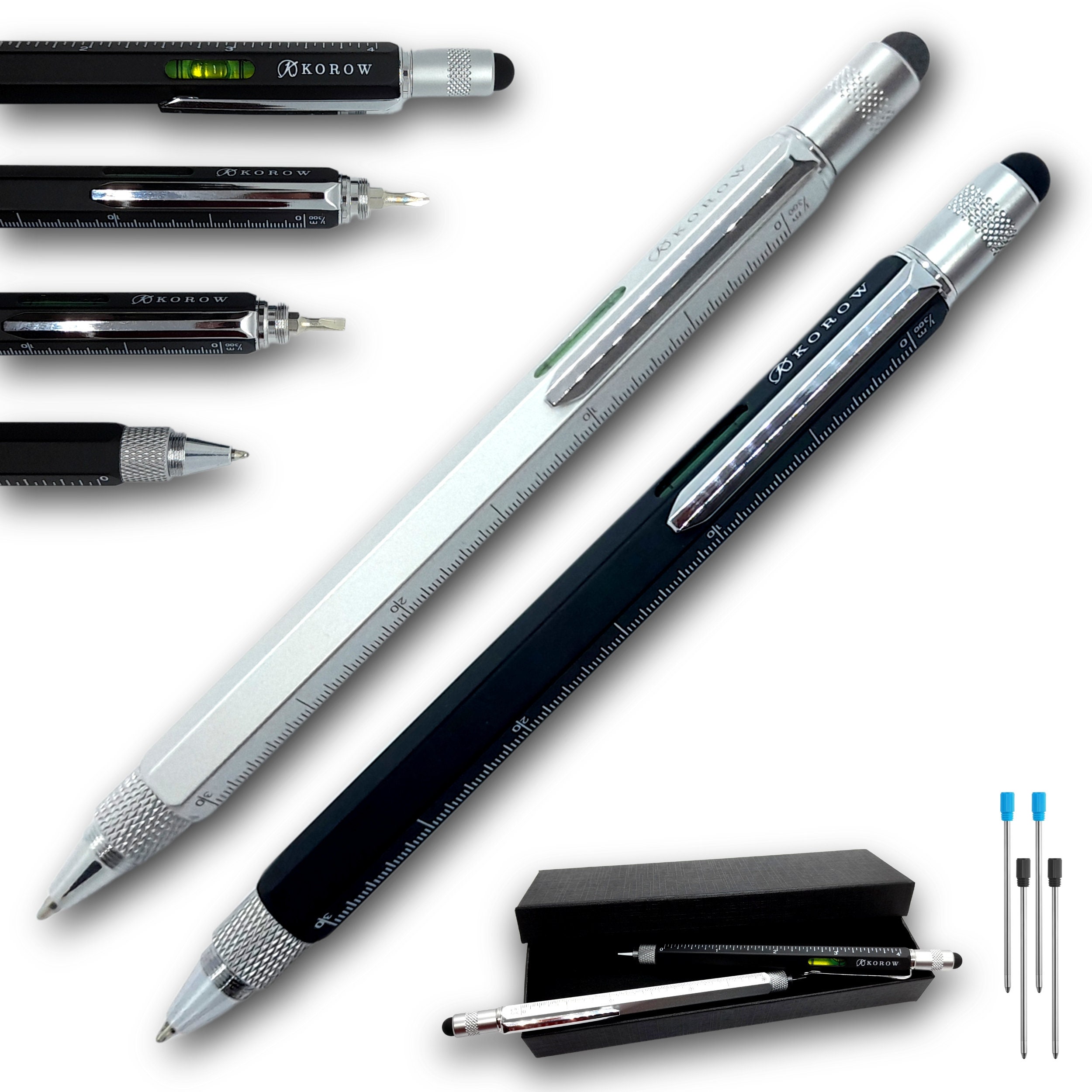 Multifunction Pen Set of 2 Tool Pen Touch Tablet Telephone Screwdriver ...