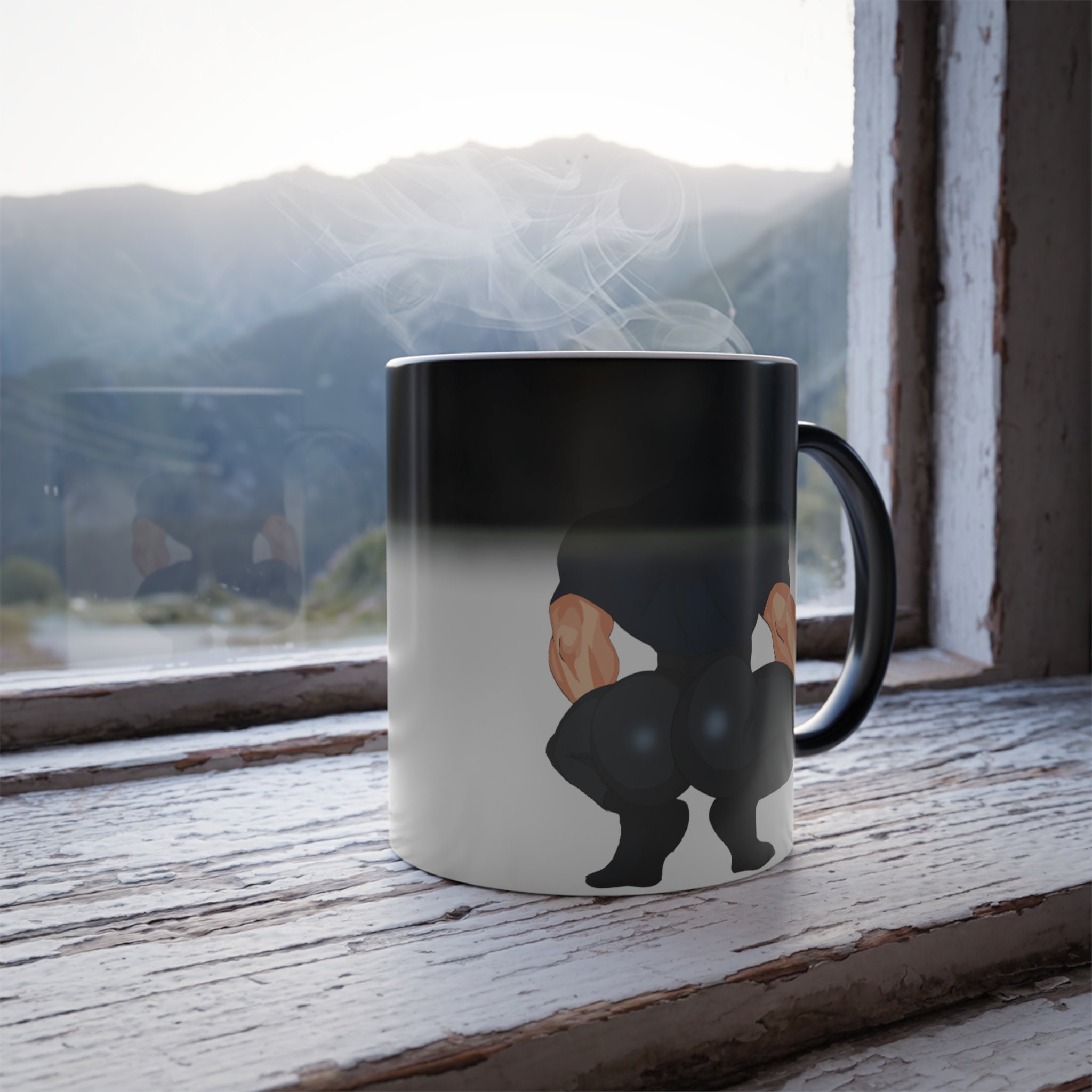 VALORANT Brimstone Magic Mug: Heat-sensitive Color Morphing Coffee Cup ...