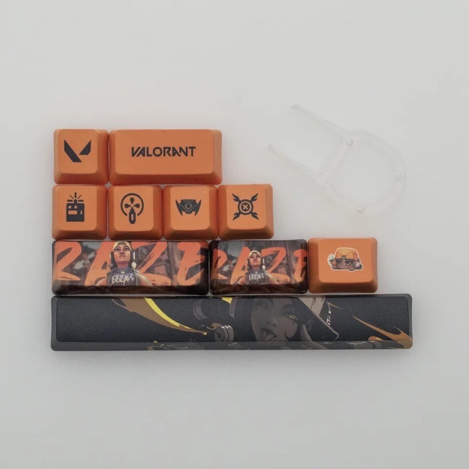 RAZE Valorant Keycaps raze Valorant Valorant Keycap Valorant Raze ...