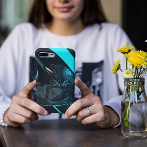 JETT VALORANT, Tough Phone Cases, Jett Agent, Valorant ,custom Phone ...