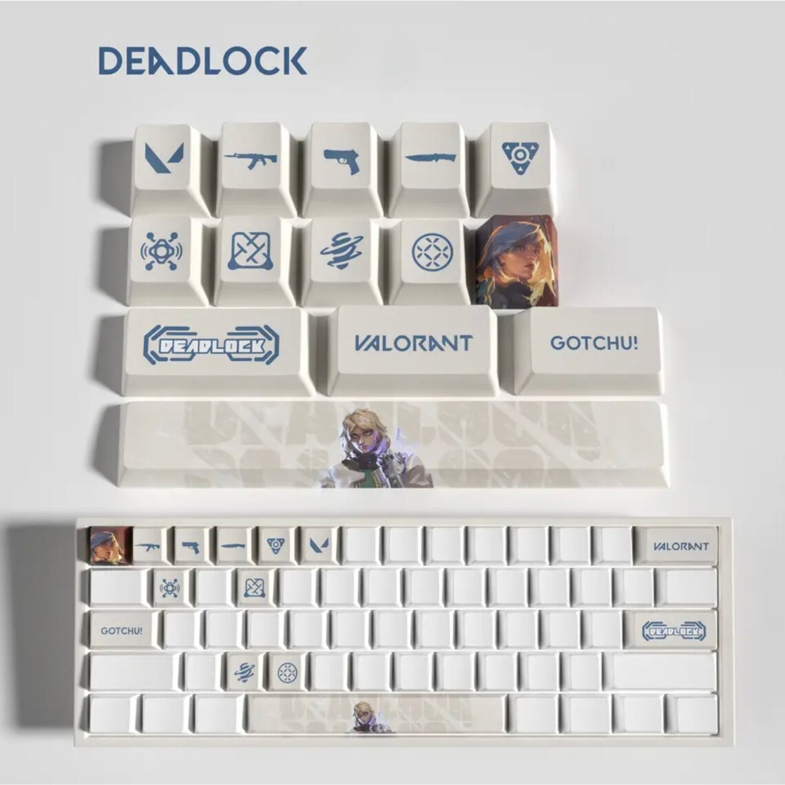 DEADLOCK Valorant Keycaps DEADLOCK Valorant Valorant Keycap - Etsy