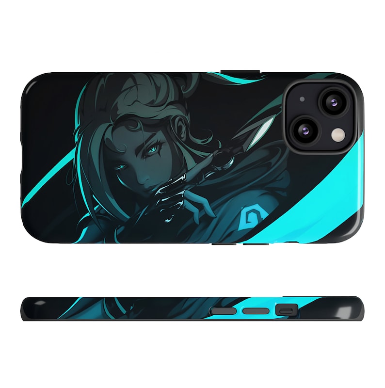 JETT VALORANT, Tough Phone Cases, Jett Agent, Valorant ,custom Phone ...