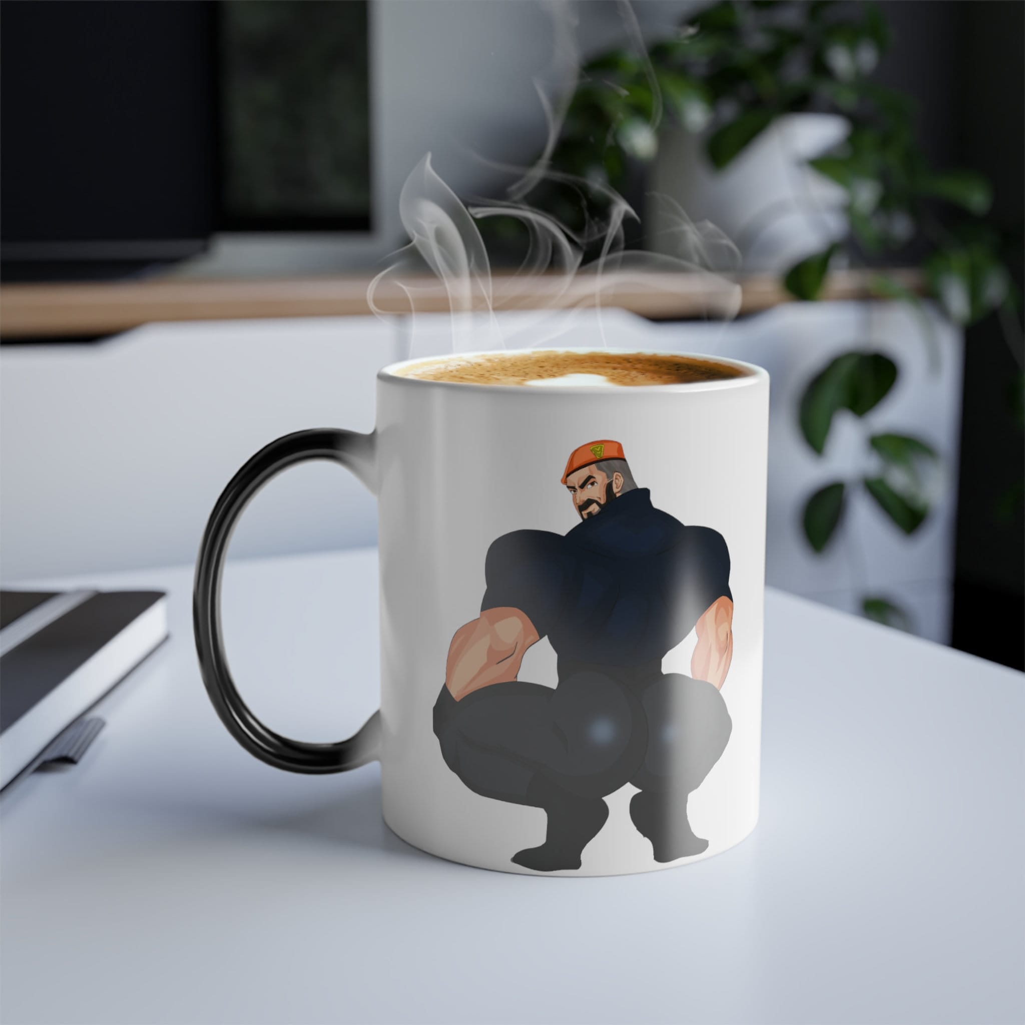 VALORANT BRIMSTONE Magic Mug Heat Sensitive Color Morphing Coffee Cup ...