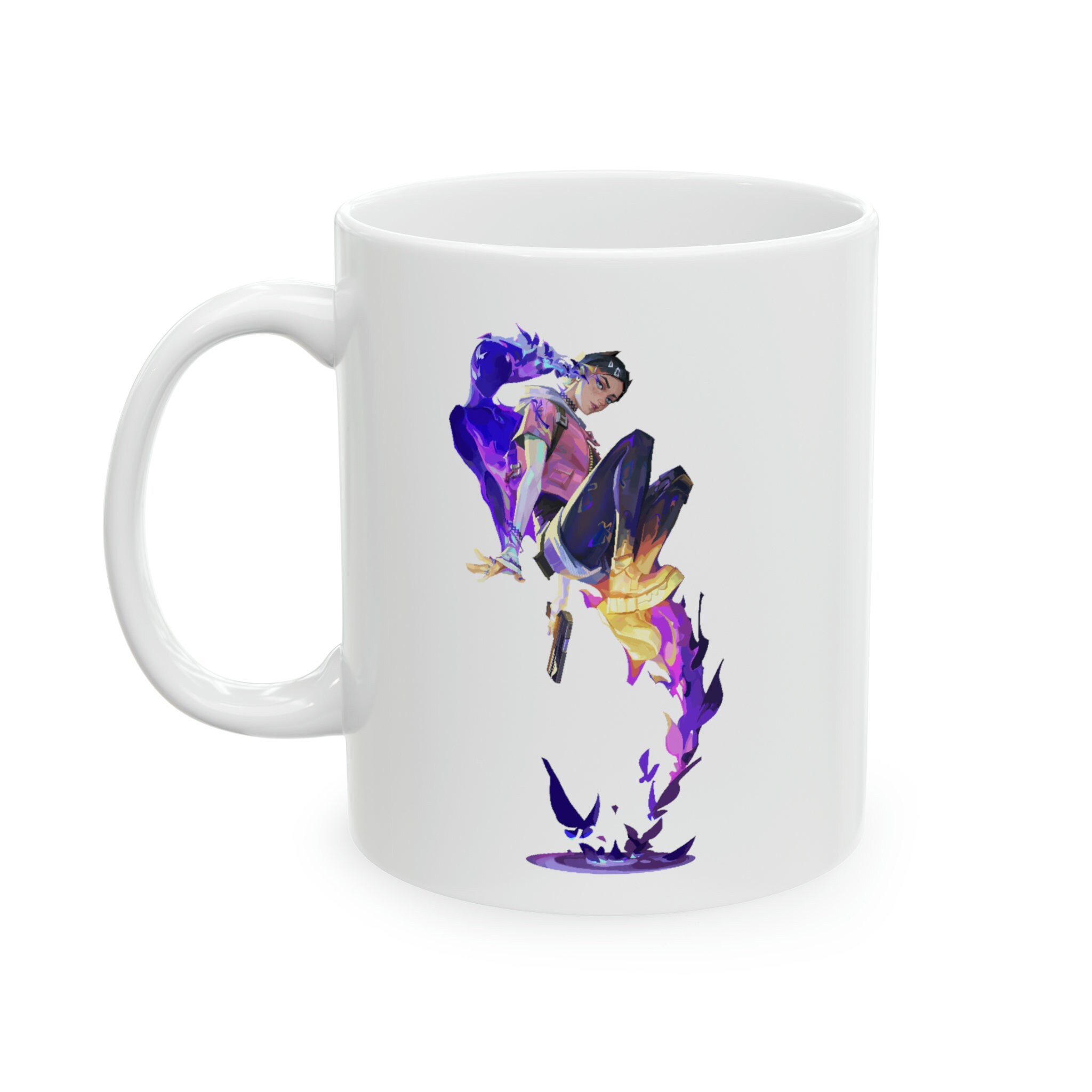 Custom Mug ,VALORANT CLOVE, Coffee Cmug, Gift, for Her or Him, Cool Fan ...