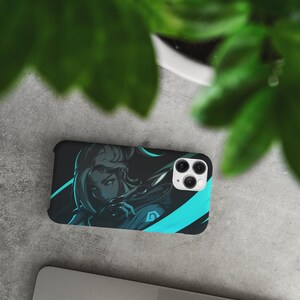 JETT VALORANT, Tough Phone Cases, Jett Agent, Valorant ,custom Phone ...