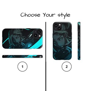 JETT VALORANT, Tough Phone Cases, Jett Agent, Valorant ,custom Phone ...