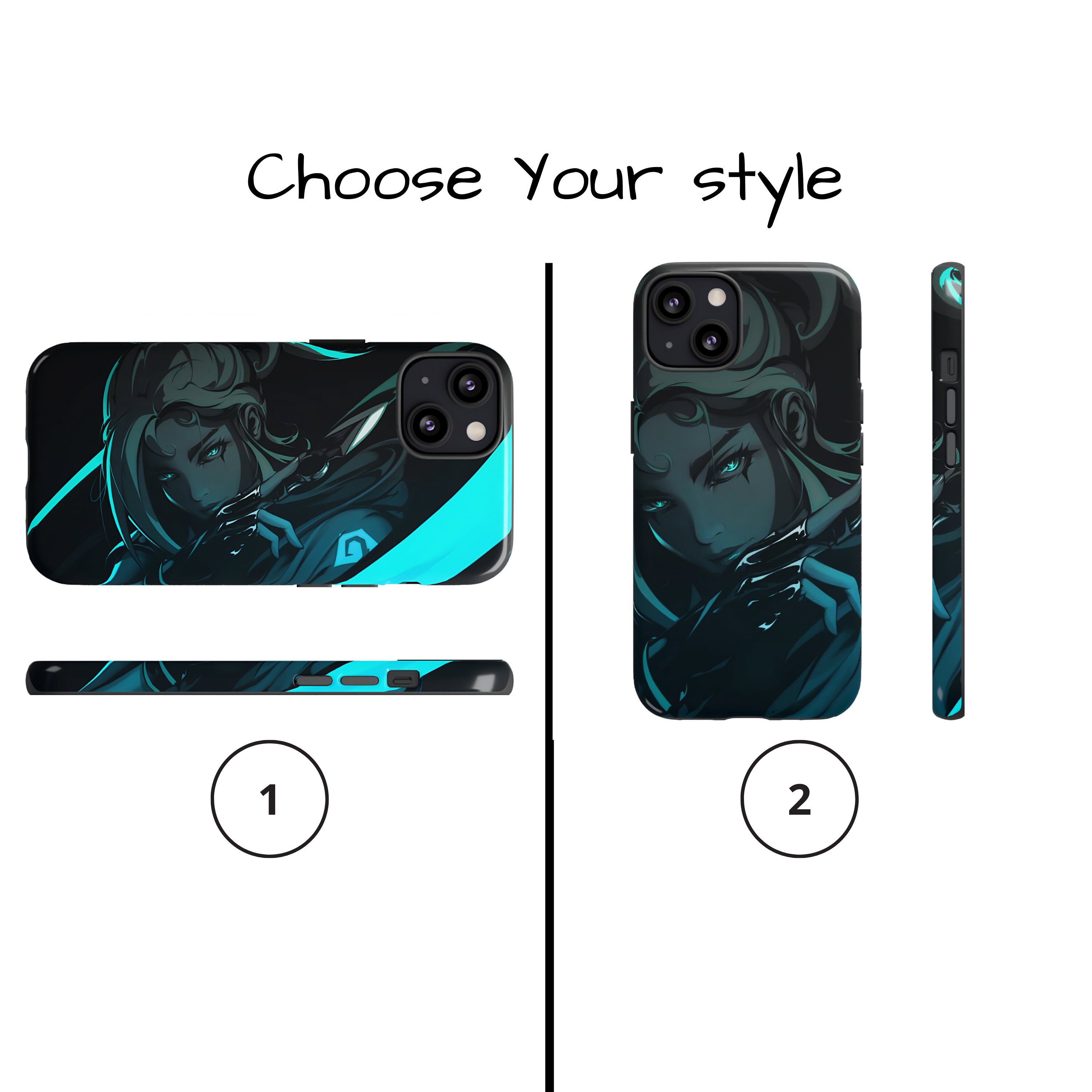 JETT VALORANT, Tough Phone Cases, Jett Agent, Valorant ,custom Phone ...