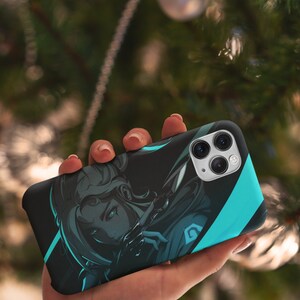 JETT VALORANT, Tough Phone Cases, Jett Agent, Valorant ,custom Phone ...