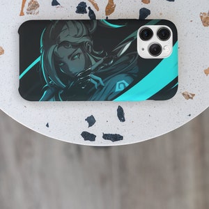 JETT VALORANT, Tough Phone Cases, Jett Agent, Valorant ,custom Phone ...