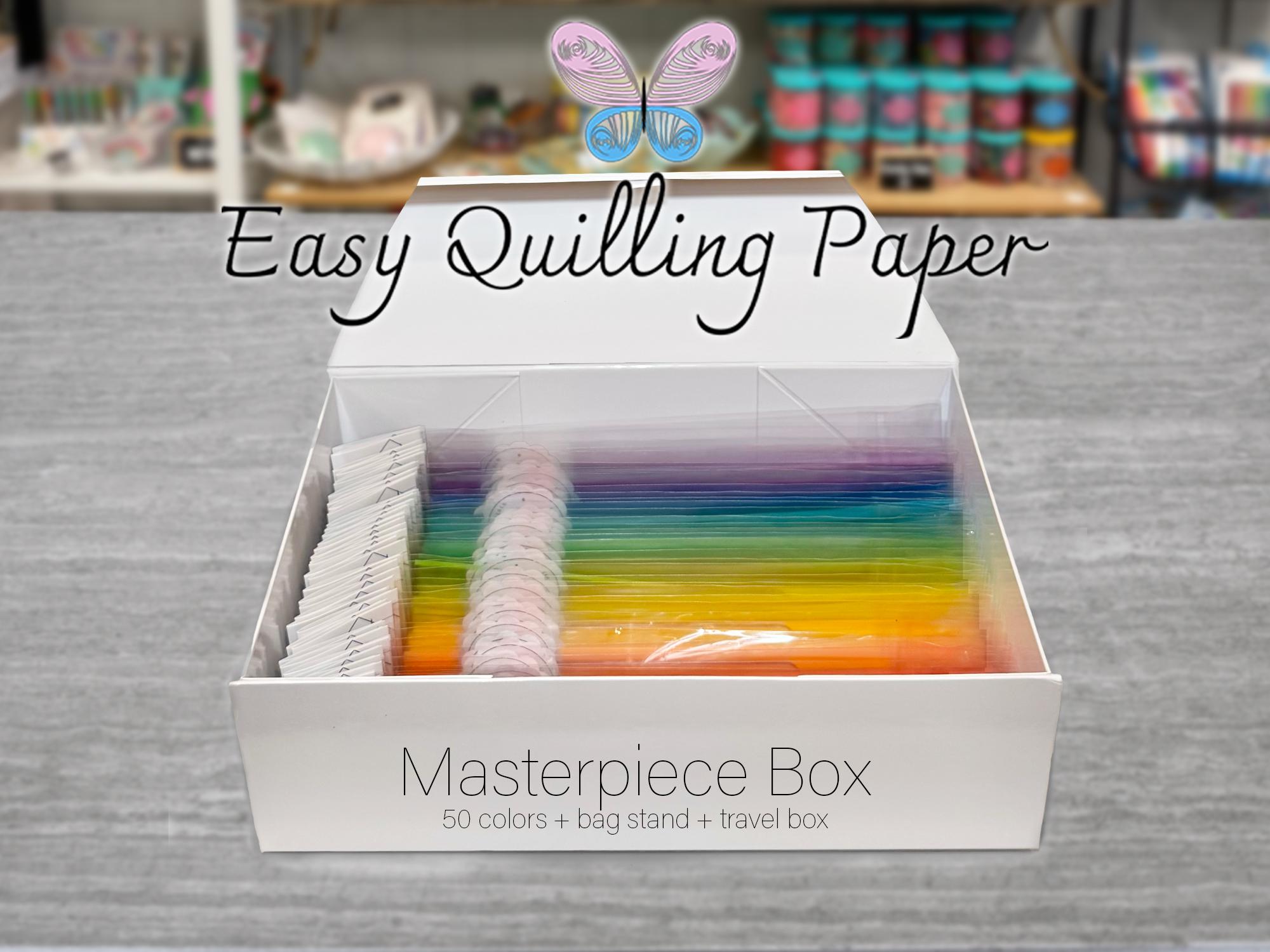 Flat Bulk Quilling Paper Strips| Easy Quilling Paper Value Box | Paper ...