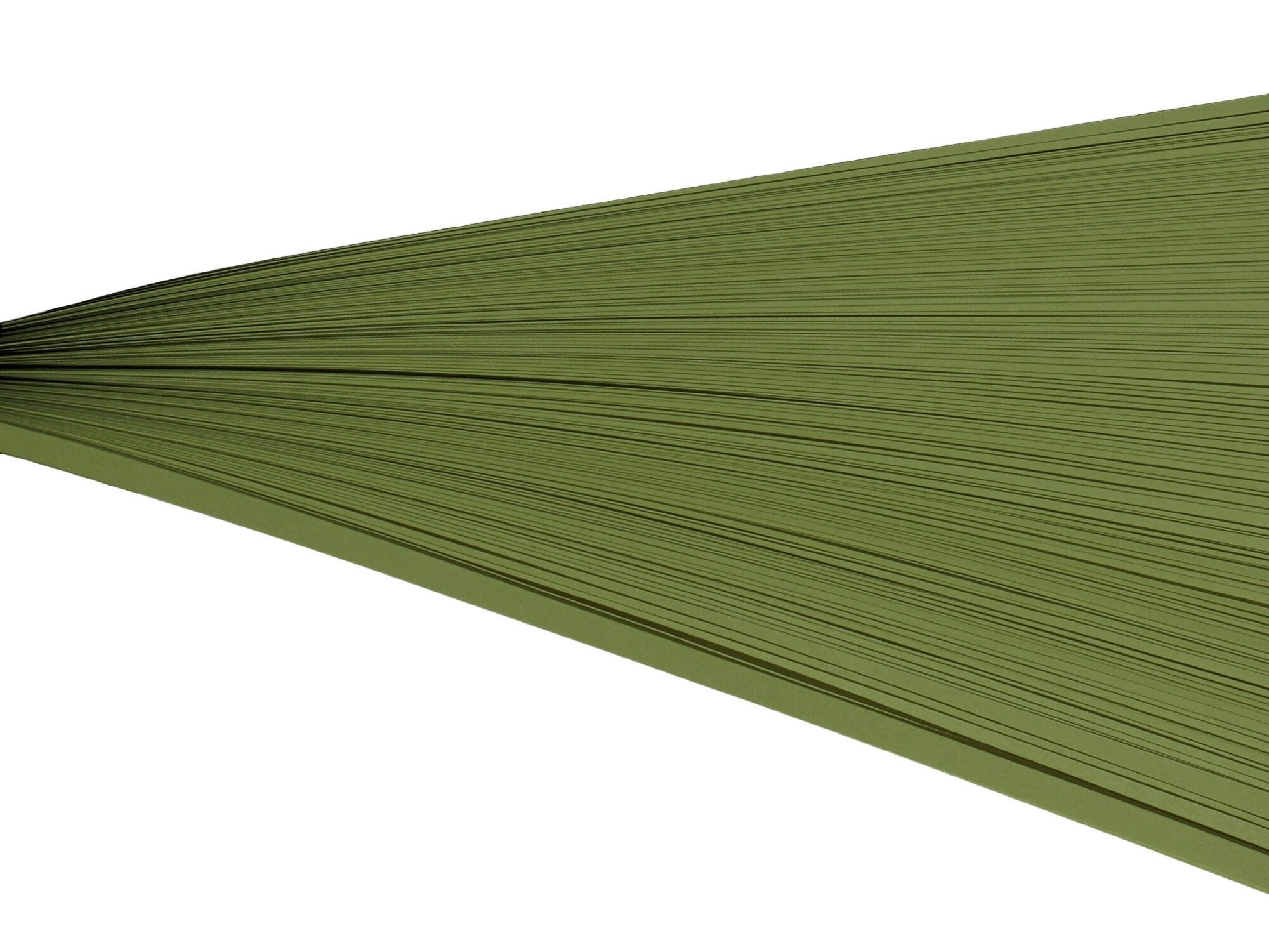 Olive Green: Green Quilling Paper/cardstock Strips 1.5/3/5/10mm X 280mm ...