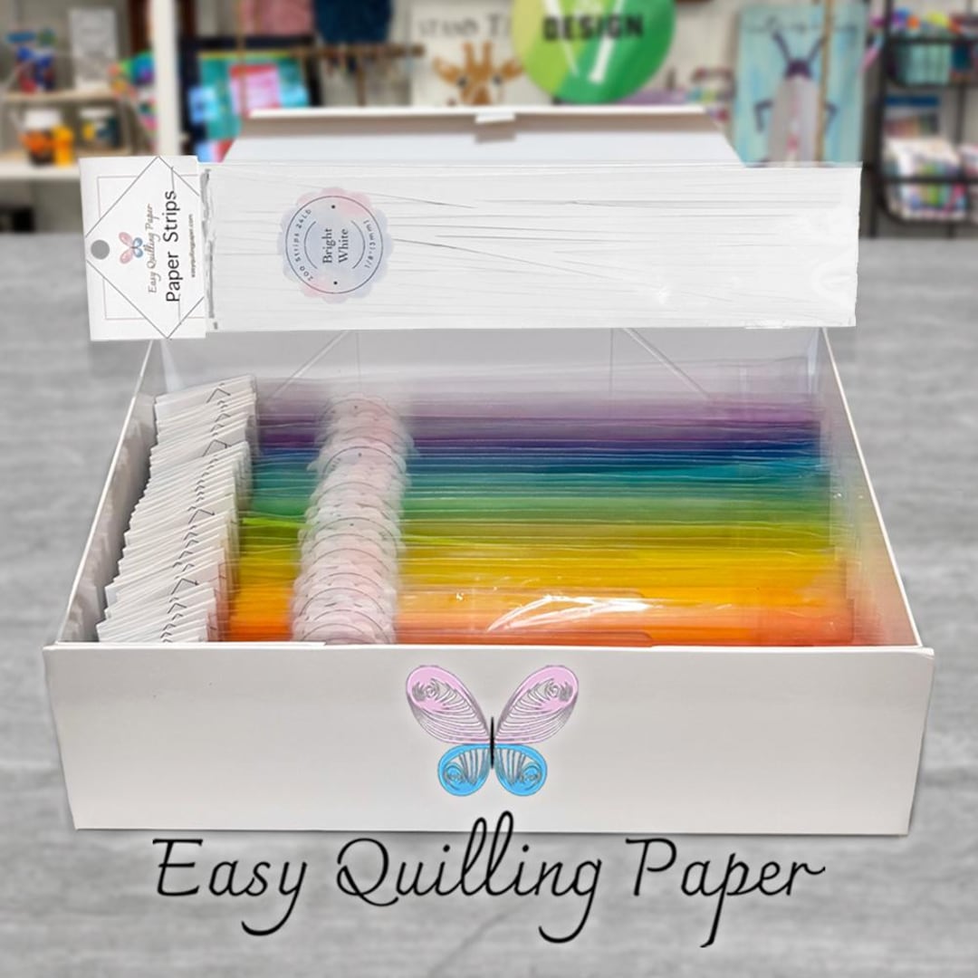 Flat Bulk Quilling Paper Strips| Easy Quilling Paper Value Box | Paper ...