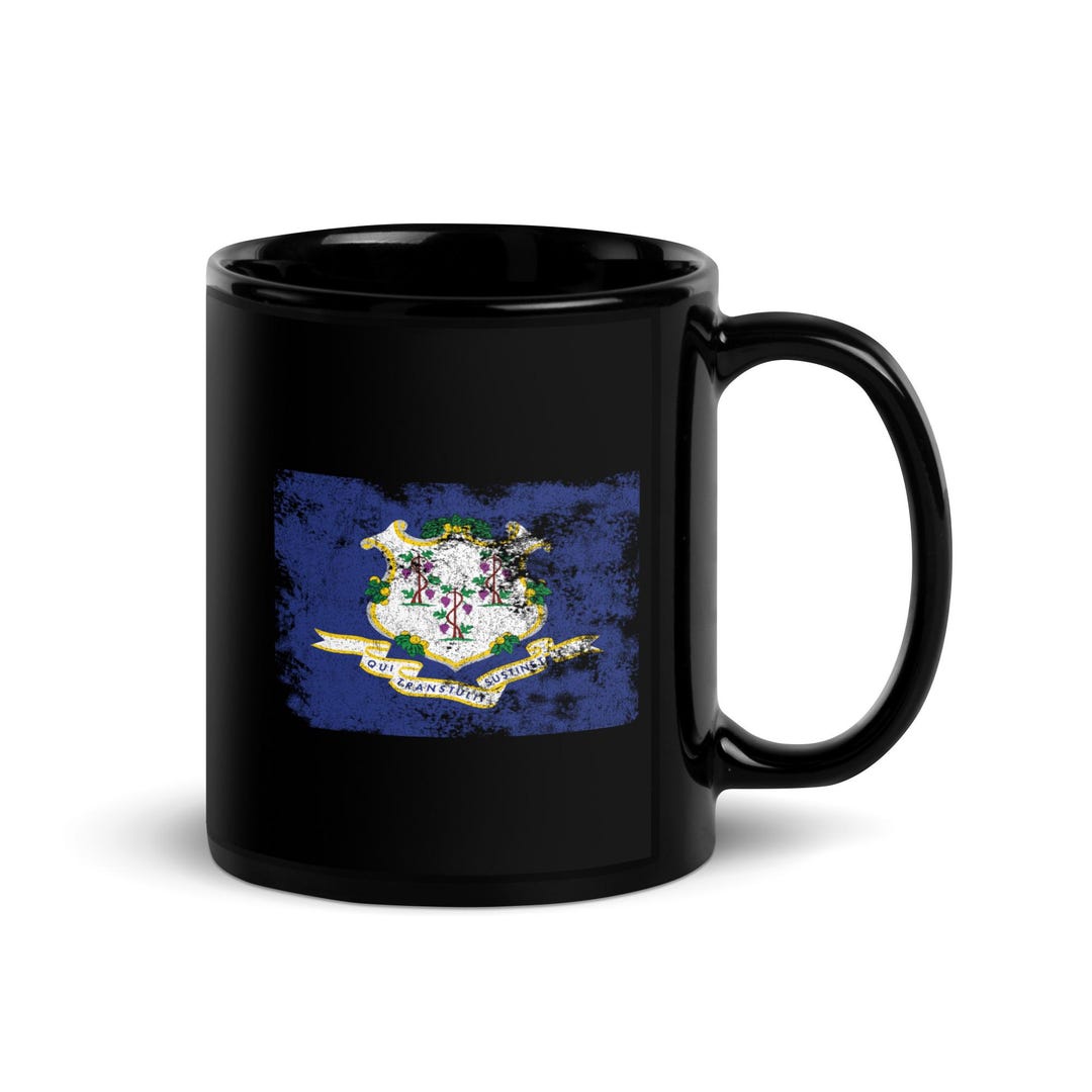 Connecticut State Flag Mug - Etsy