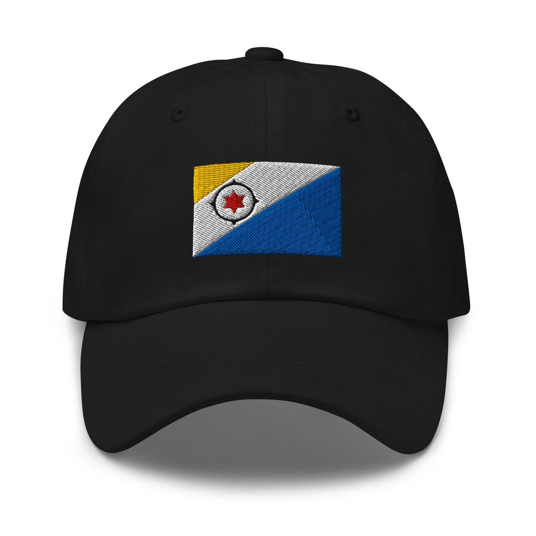 Bonaire Flag Cap - Adjustable Embroidered Dad Hat - Etsy