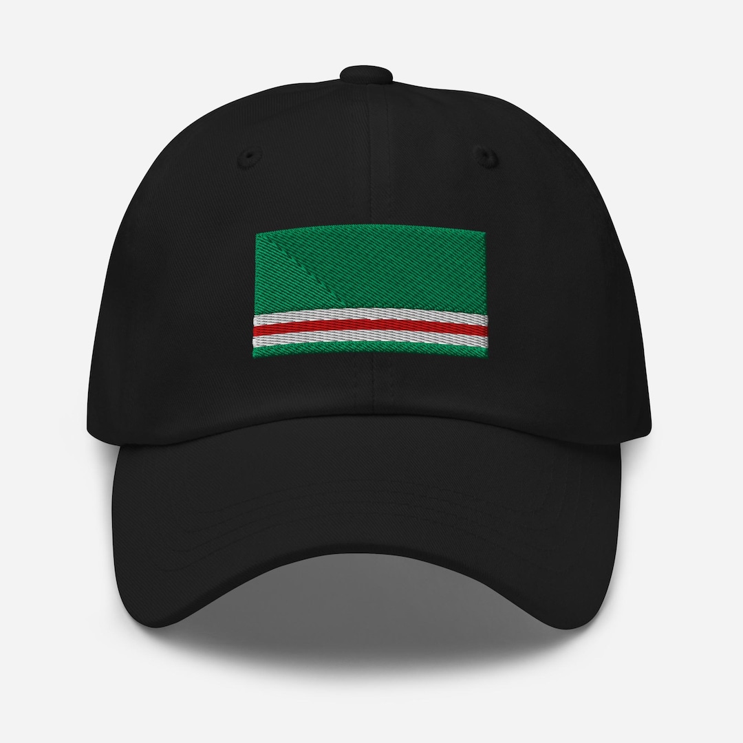 Chechen Republic of Ichkeria Flag Cap - Adjustable Embroidered Dad Hat ...