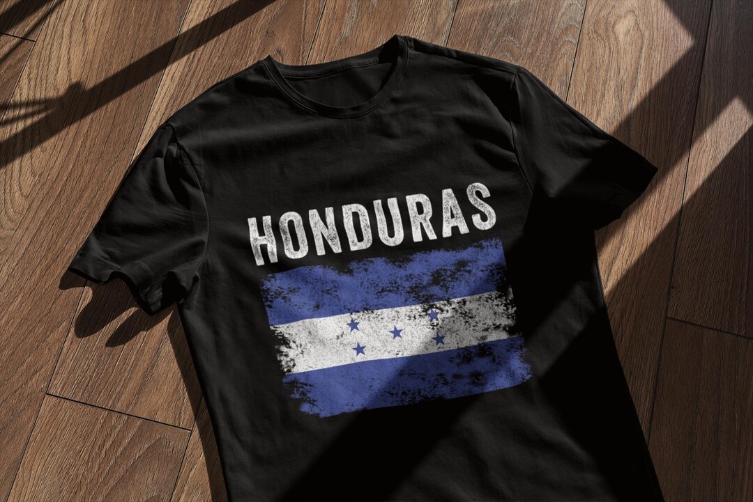 Honduras 1949-2022 Flag Distressed - Honduran Flag T-shirt - Etsy