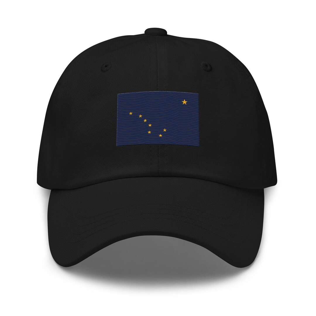 Alaska State Flag Cap - Adjustable Dad Hat - Etsy