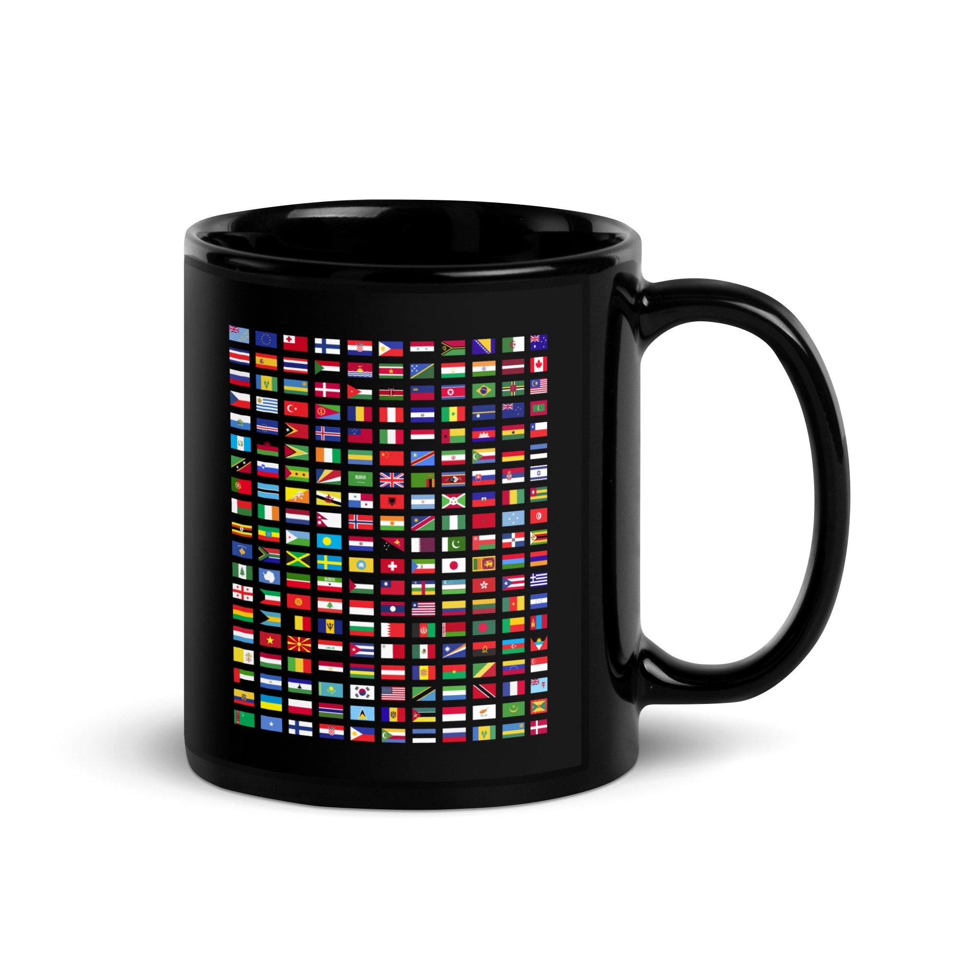 Flags of the Countries of the World International Geography Mug - Etsy
