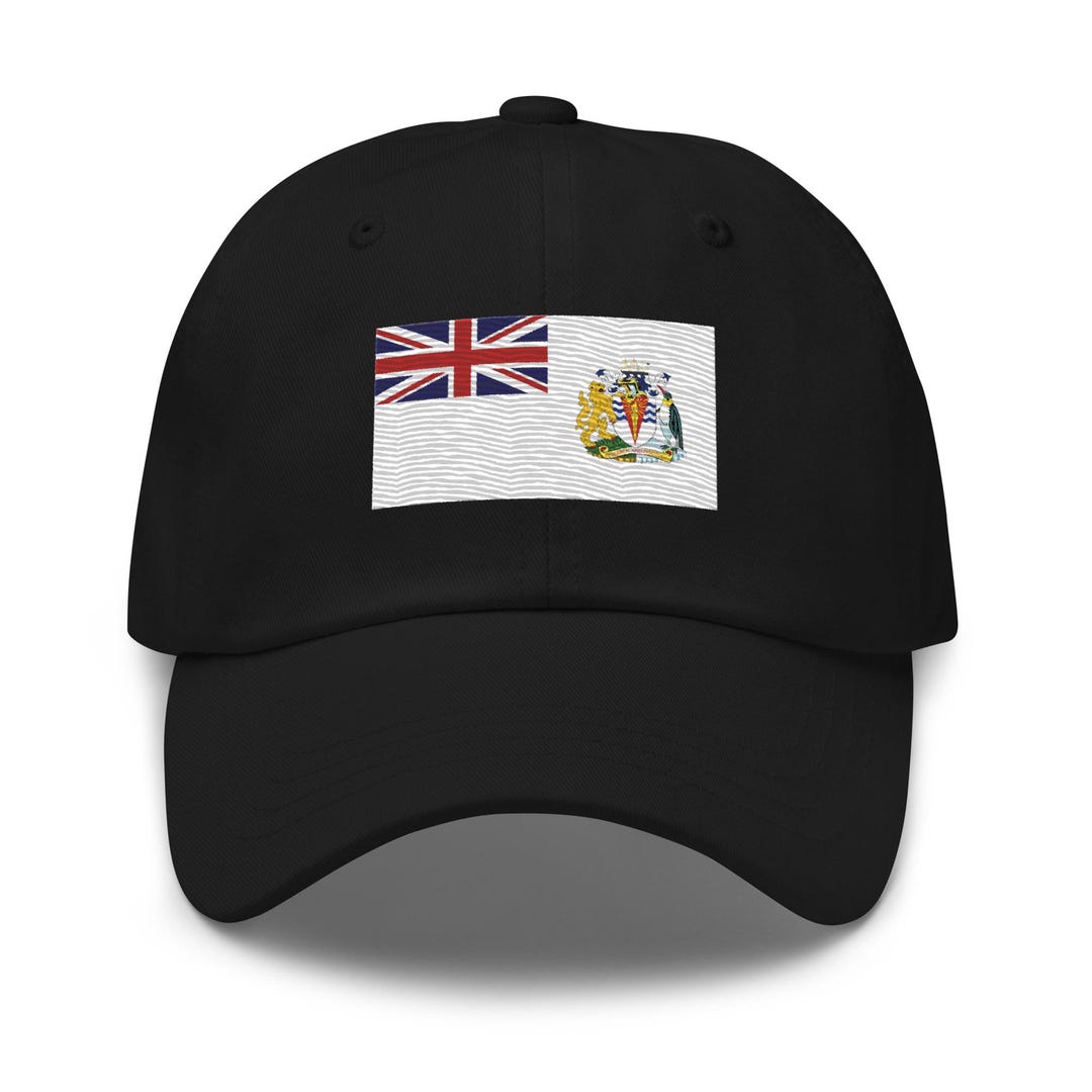 British Antarctic Territory Flag Cap - Adjustable Embroidered Dad Hat ...