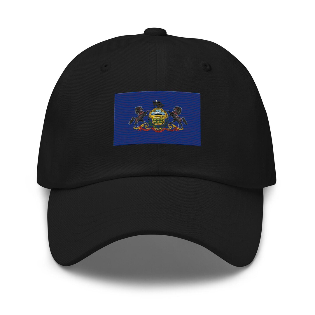 Pennsylvania State Flag Cap - Adjustable Dad Hat - Etsy