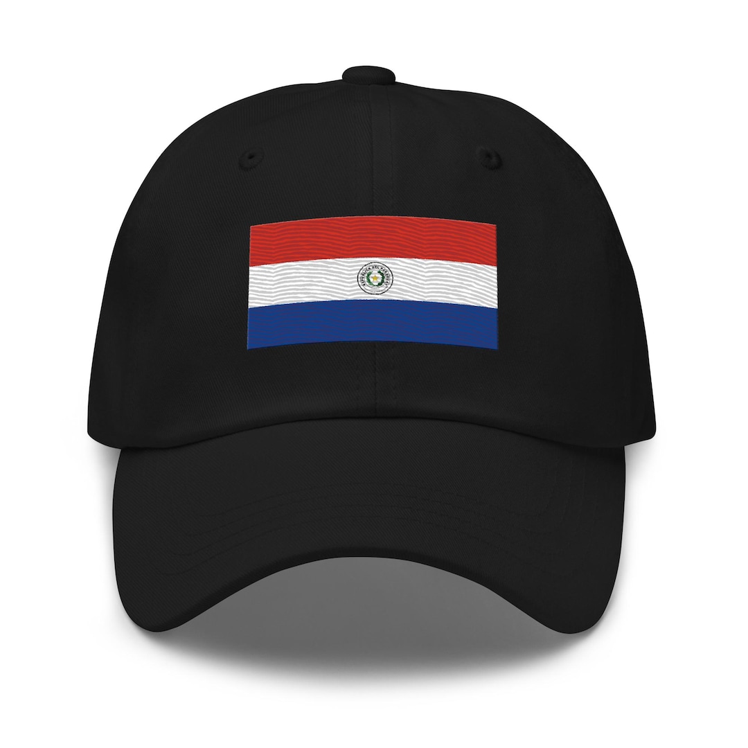 Paraguay Flag Cap - Adjustable Dad Hat - Etsy