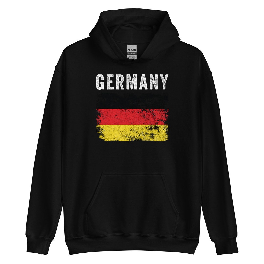Germany Flag Distressed German Flag Hoodie - Etsy