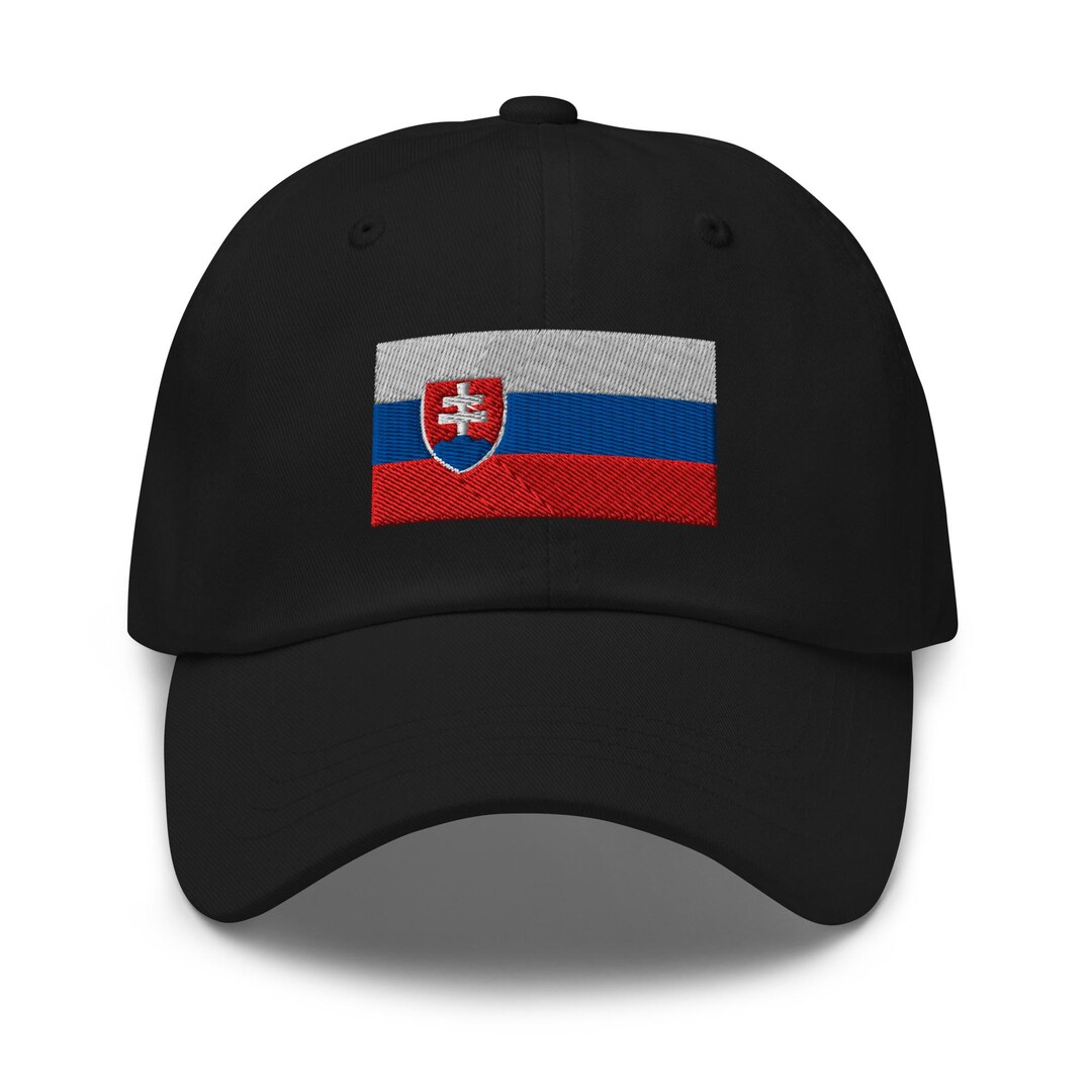 Slovakia Flag Cap - Adjustable Embroidered Dad Hat - Etsy