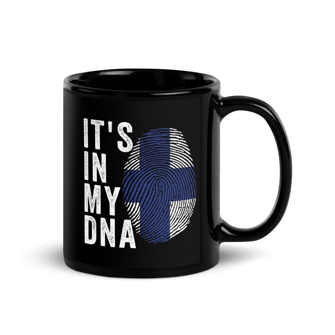 It's in My DNA - Finland Flag Mug - Etsy