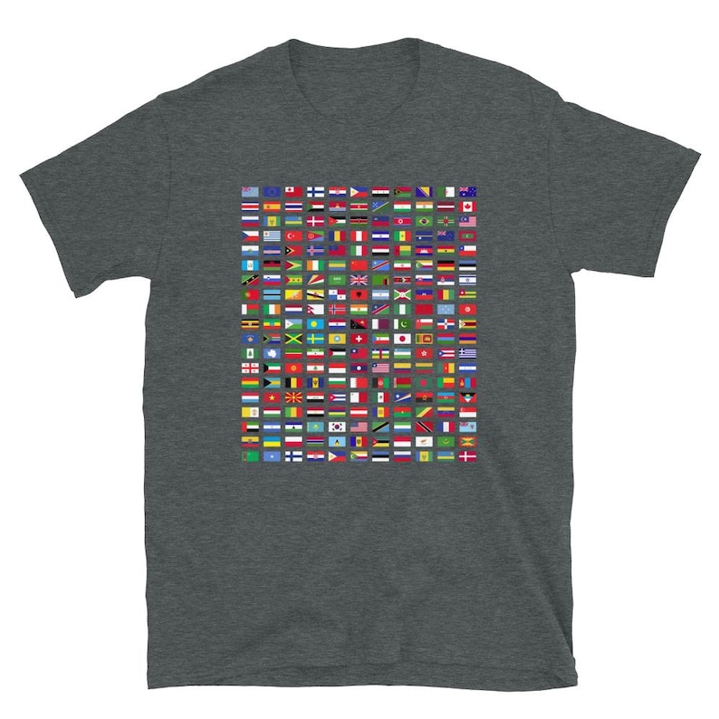 Flags of the World T-shirt - Etsy