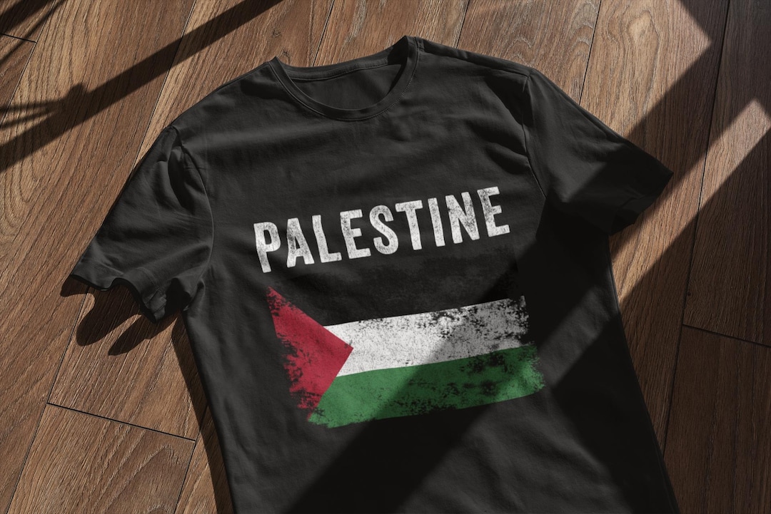 Palestine Flag Vintage Palestinian Flag T-shirt - Etsy