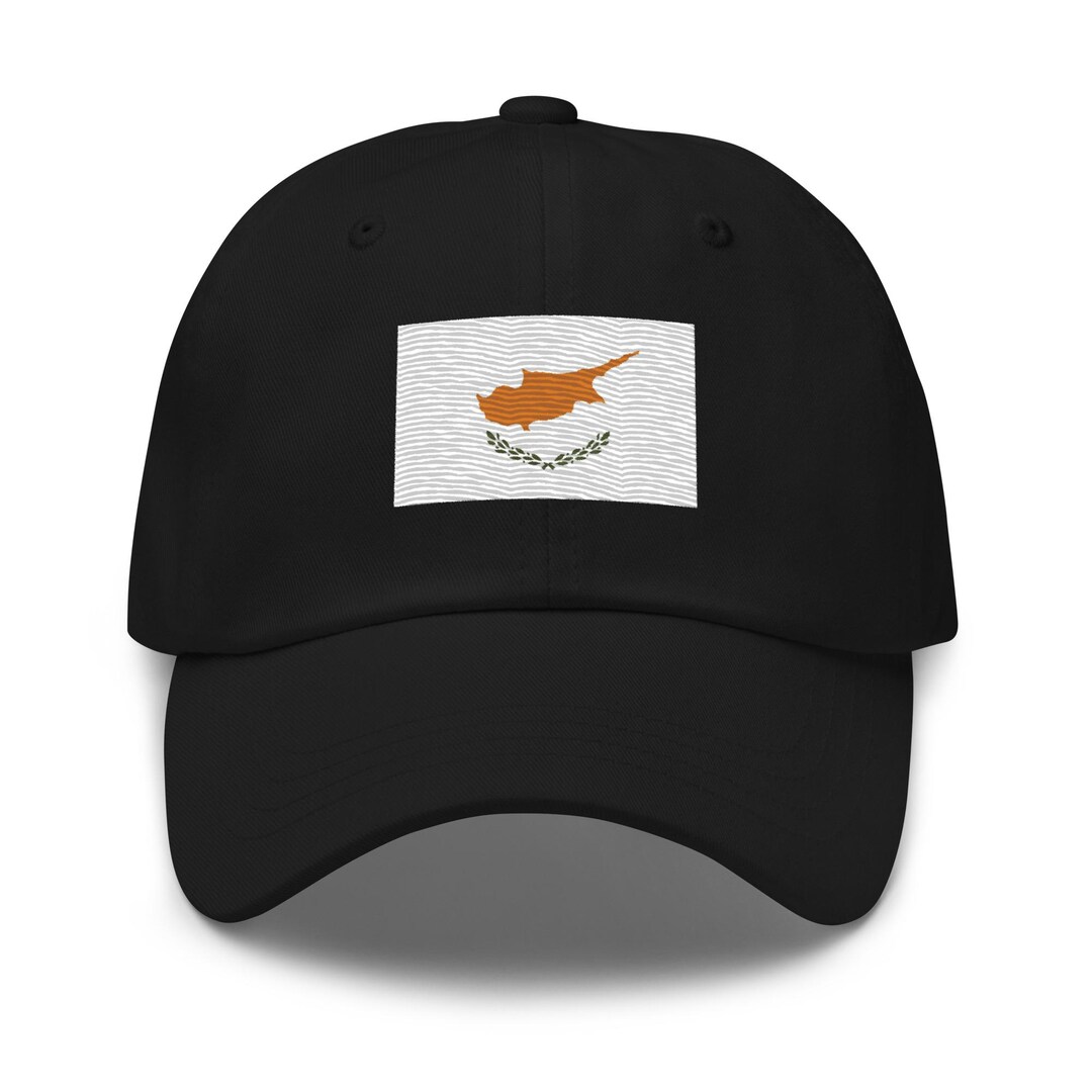 Cyprus Flag Cap - Adjustable Embroidered Dad Hat - Etsy