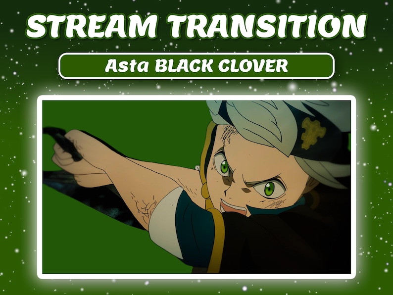 Anime Transition Black Sword *WITH SOUND* - Stinger Overlay for Twitch ...