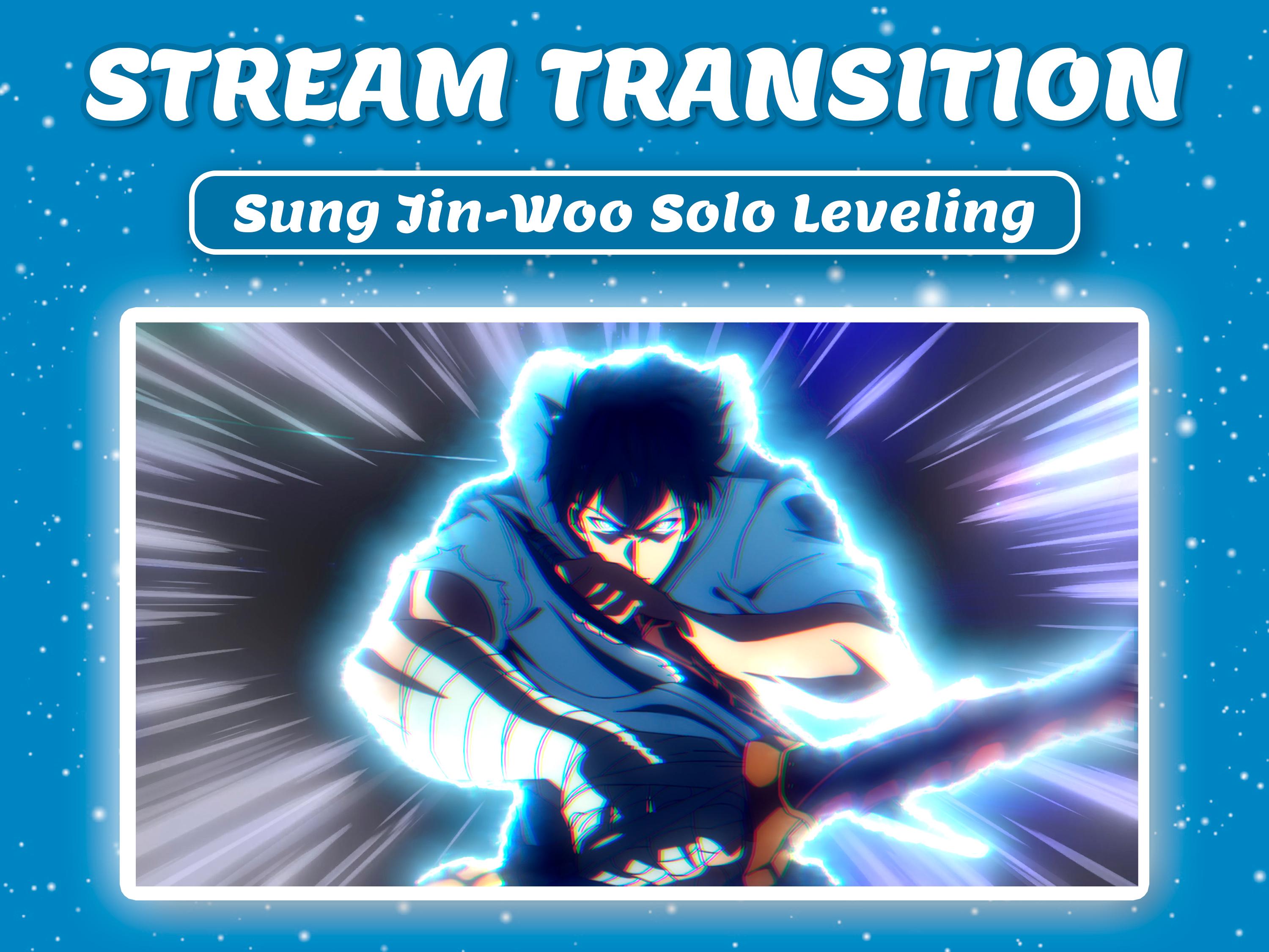 Anime Transition Aura Level Overlay *WITH SOUND* - Stinger Overlay for ...