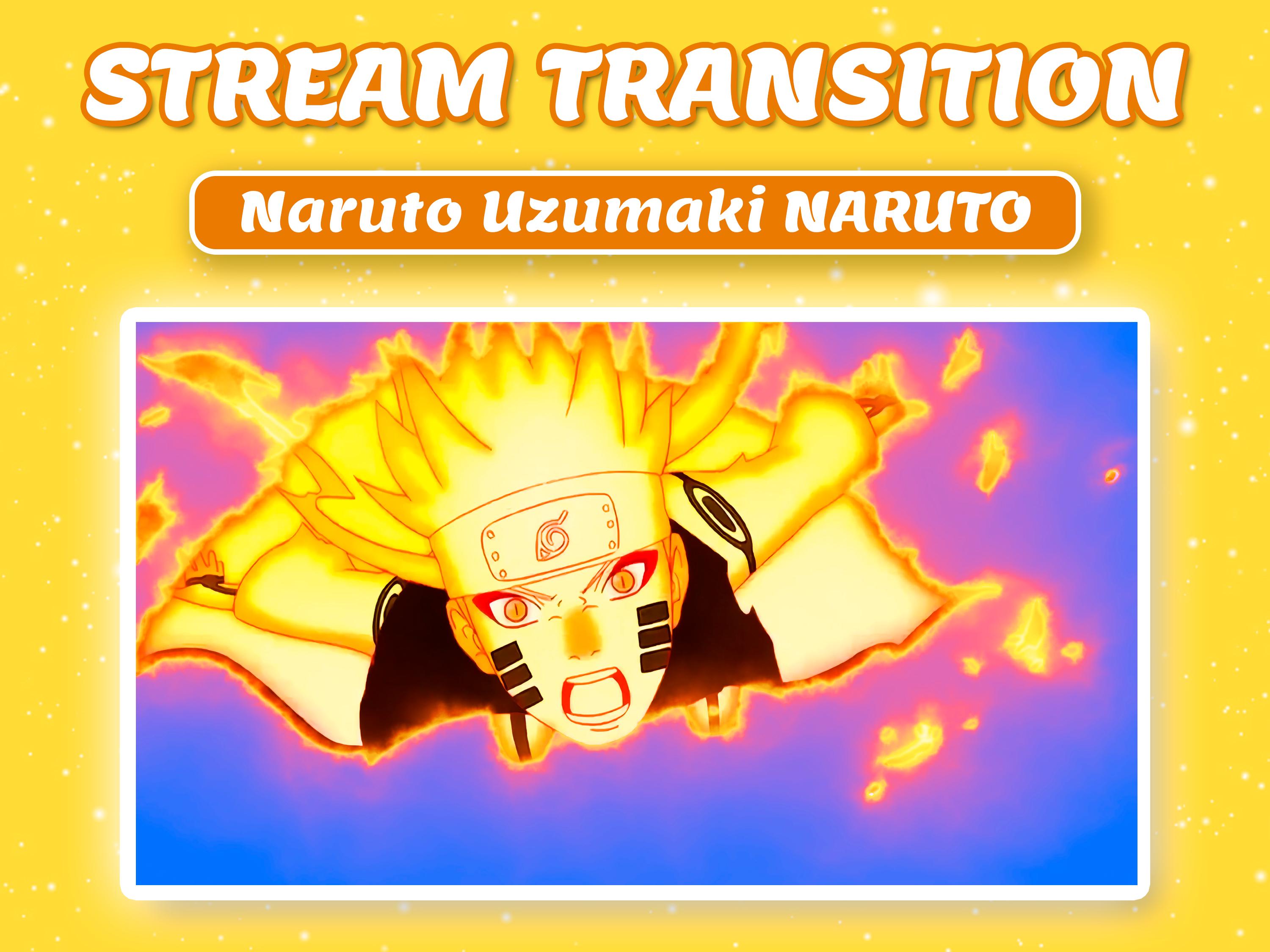 Anime Transition NARUTO SHIPPUDEN Naruto Uzumaki - Stinger Overlay for ...