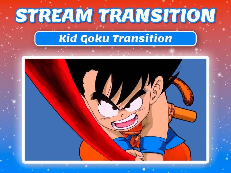 Anime Transition Kid Monkey Overlay *WITH SOUND* - Stinger Overlay for ...