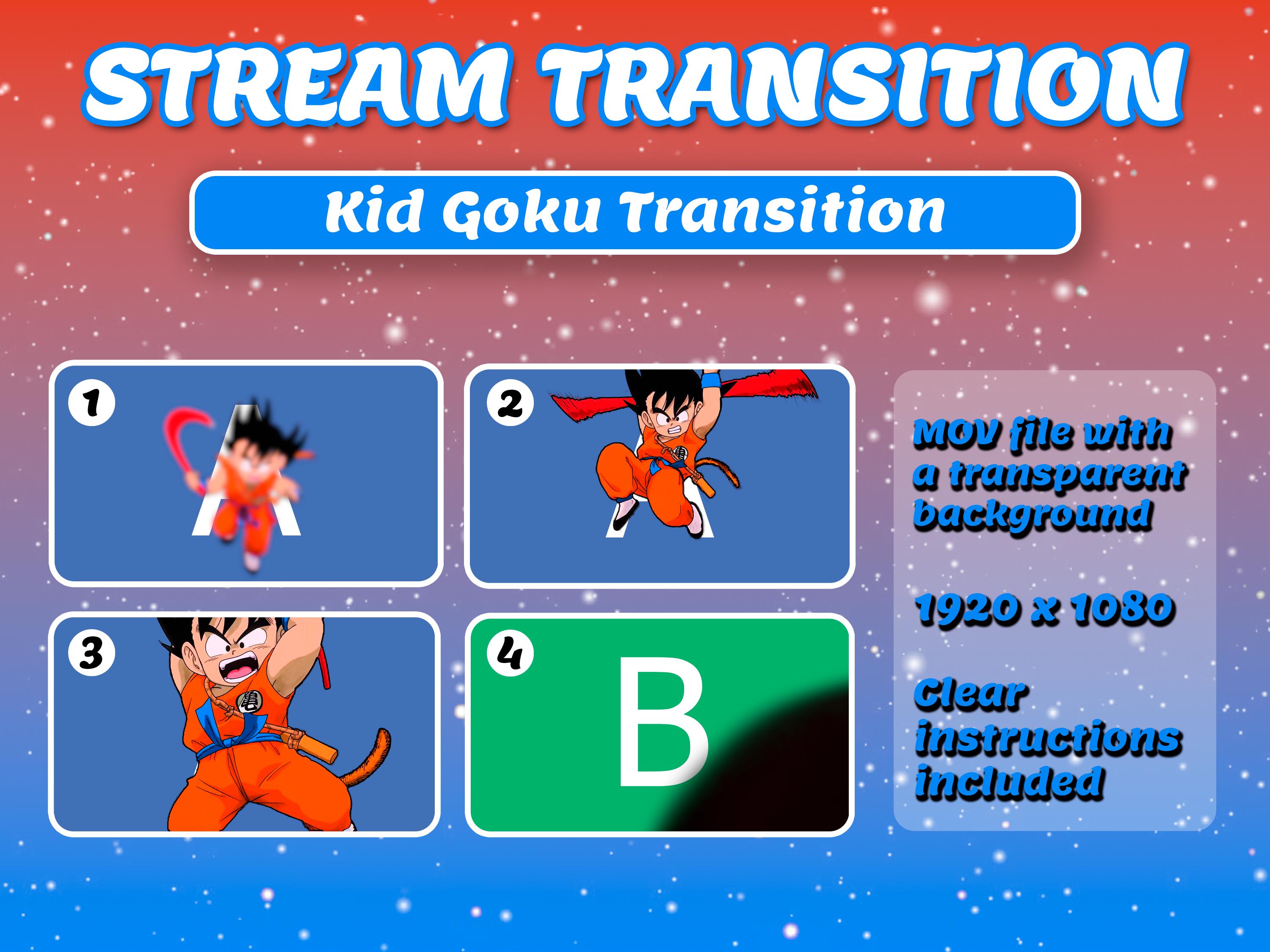 Anime Transition Kid Monkey Overlay *WITH SOUND* - Stinger Overlay for ...